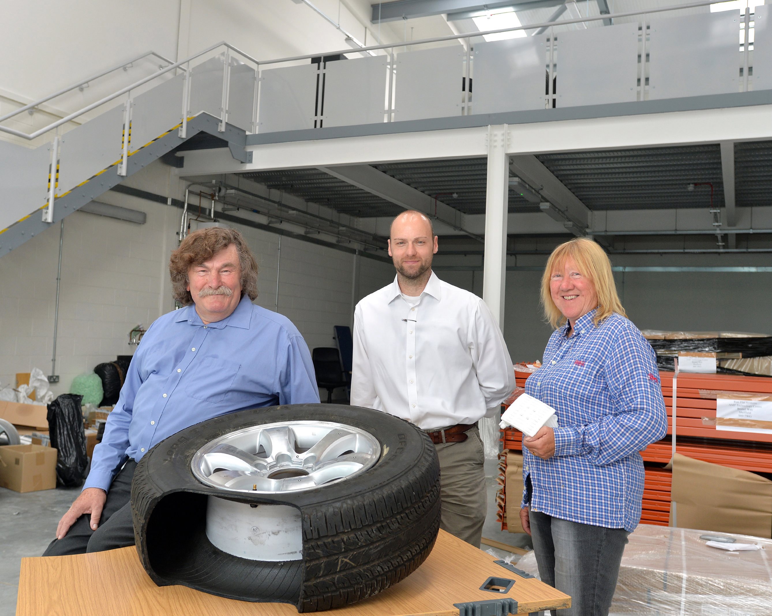 World’s first all-wheel Run Flat system pioneered at the AMP Technology ...